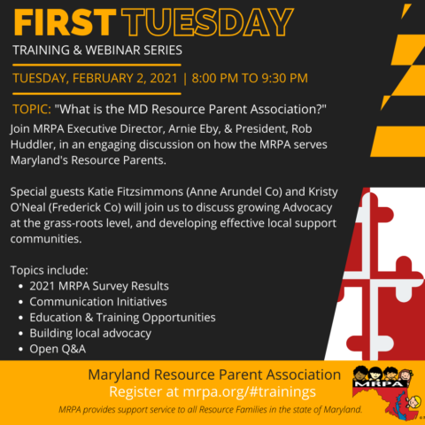 Welcome to the MRPA - Maryland Resource Parent Association