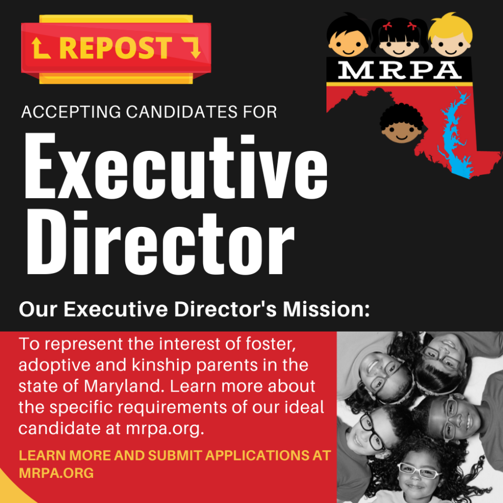 Welcome to the MRPA - Maryland Resource Parent Association