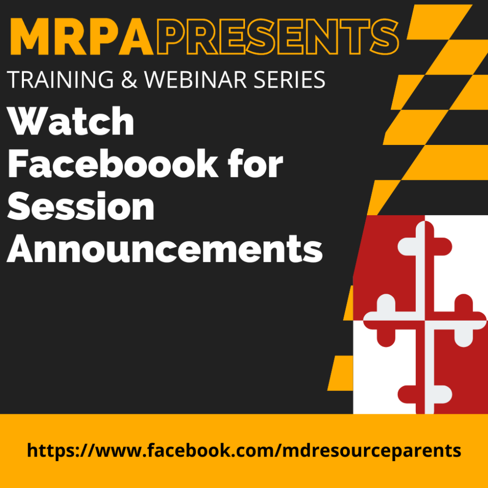 Welcome to the MRPA - Maryland Resource Parent Association